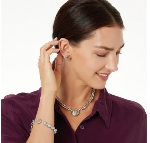 Ferrara Two Tone Necklace by Brighton - GREAT AMERICAN JEWELRY ONLINE